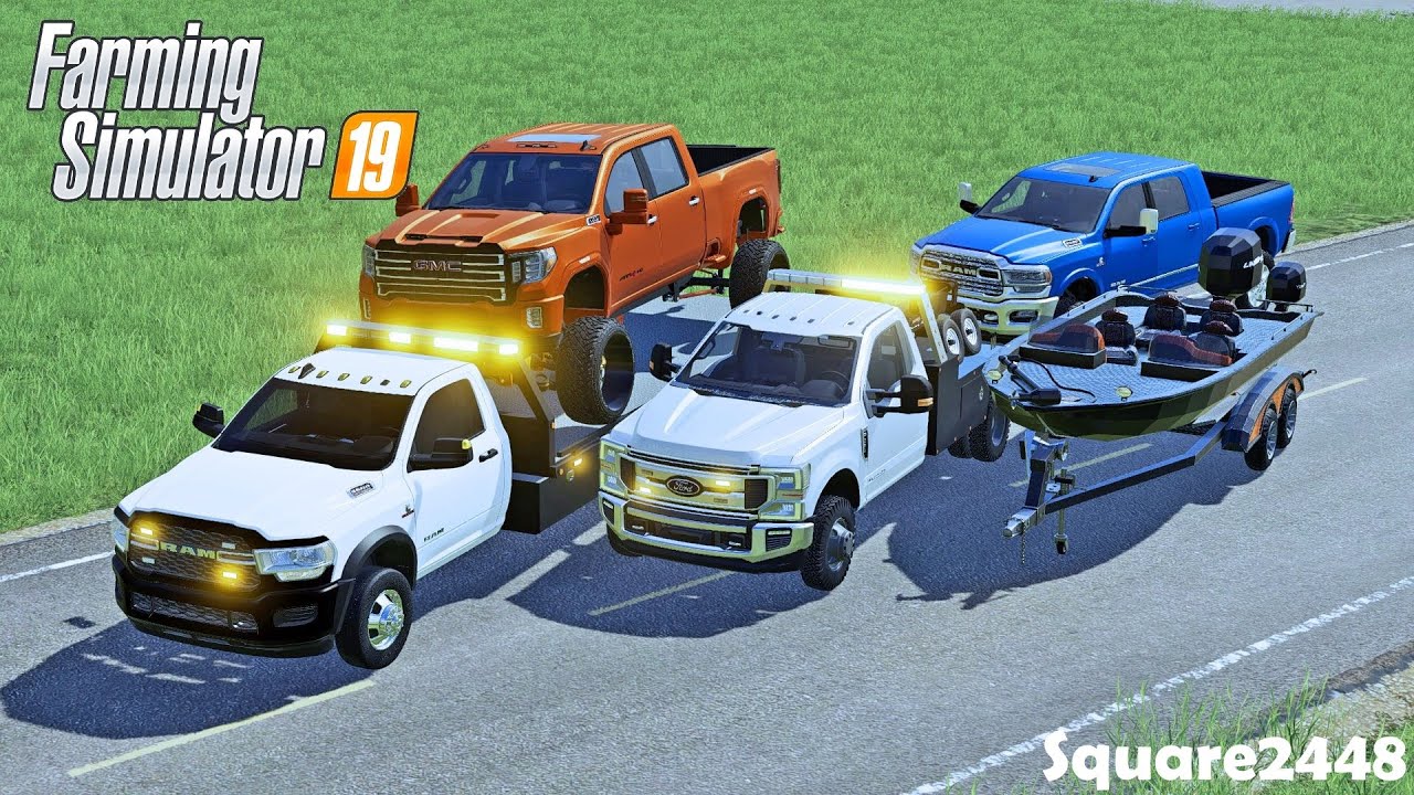 Repoing A Sema Built Truck! | Tundra & Bass Boat | New Tow Trucks ...