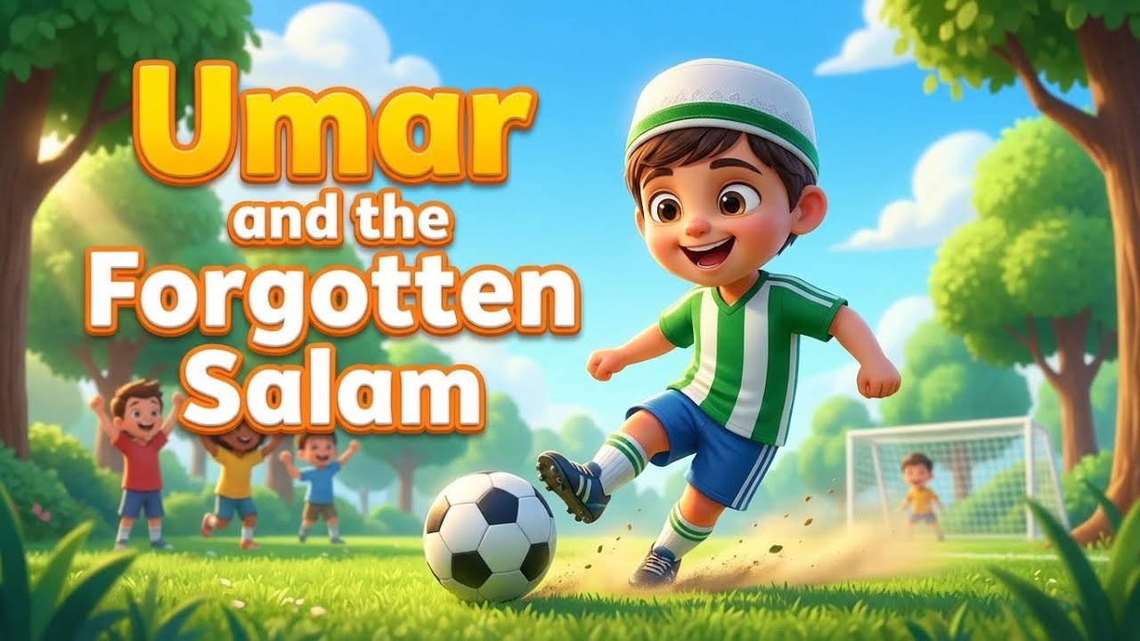 🌸 Umar and the Forgotten Salam | Islamic Cartoon for Kids | Lesson on ...