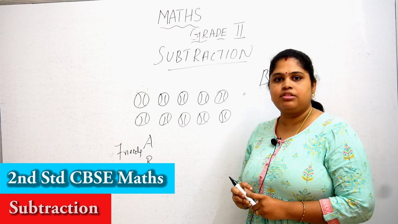 2nd Std CBSE Maths Syllabus - Subtraction | Cbse NCERT 2 std Maths ...