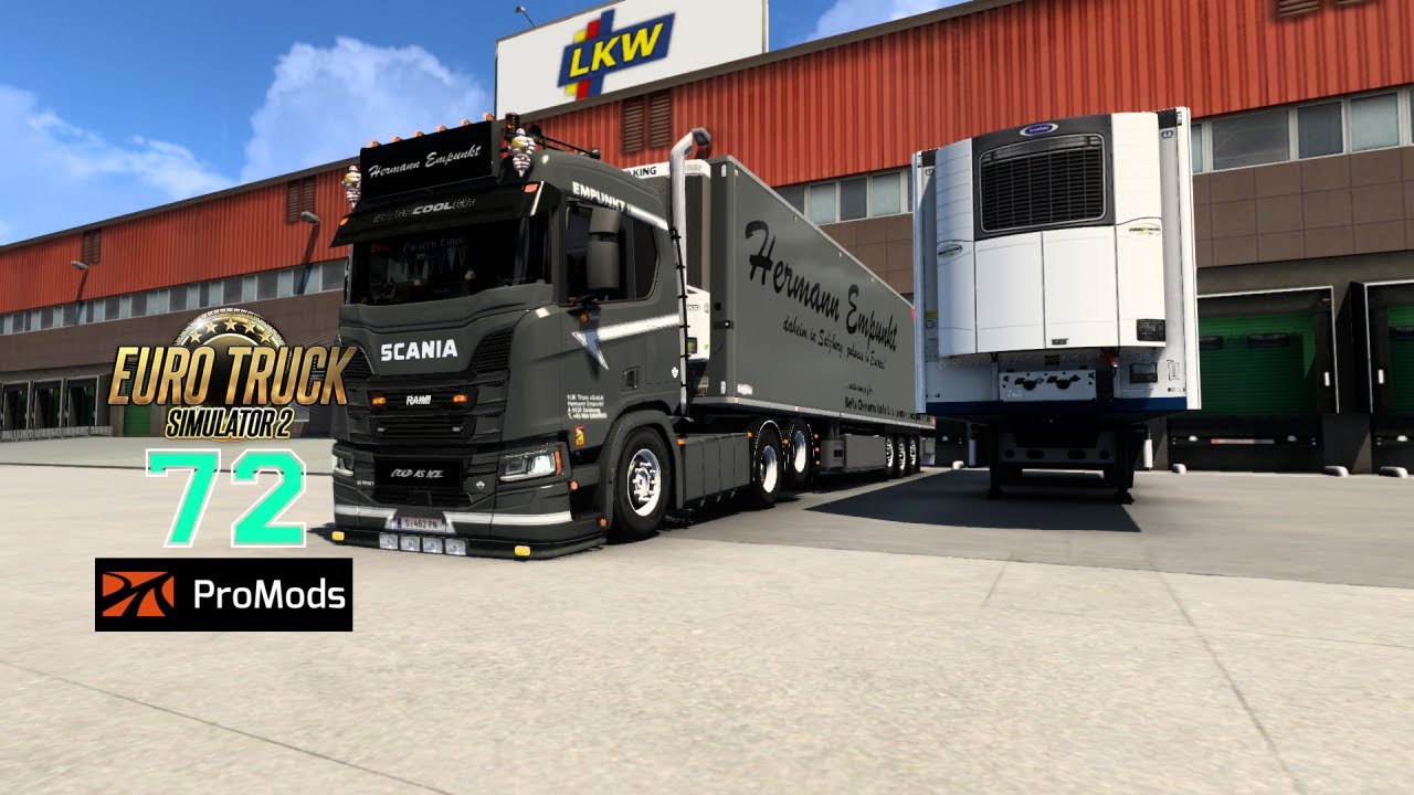 [ETS2 1.45] [GER] #Folge72|ProMods 2.62| Sebastian Stresst...!! - YouTube
