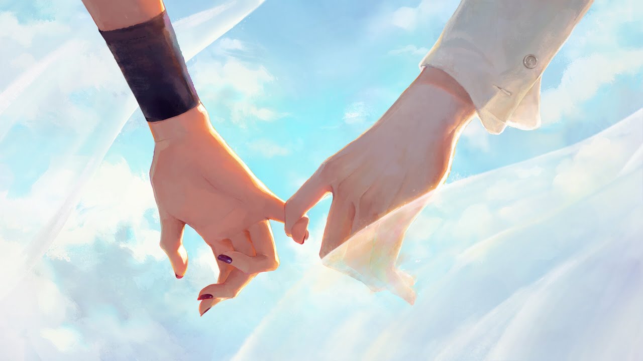Anime Couples Holding Hands Wallpaper