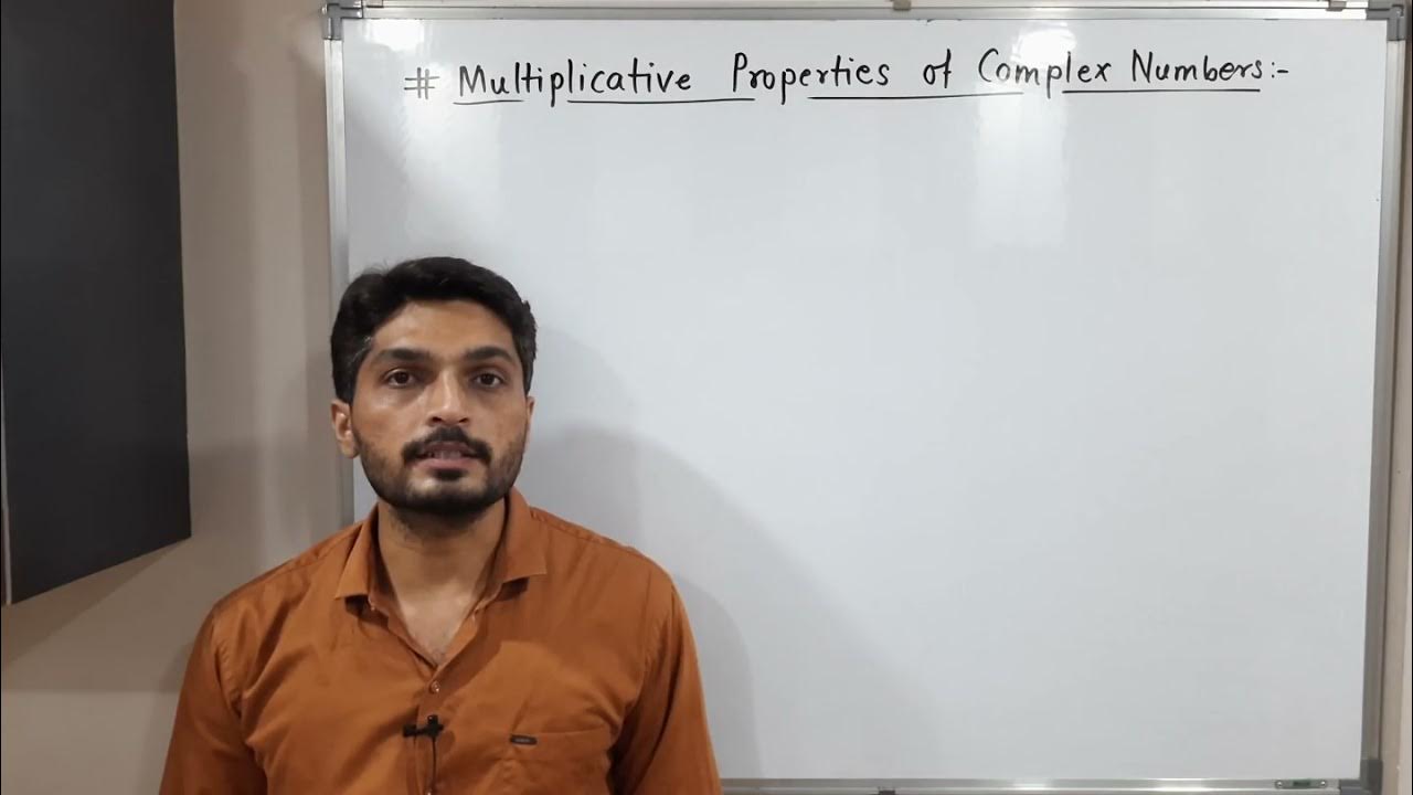 Complex Analysis | Unit 1 | Lecture 4 | Multiplicative Properties of Complex Numbers - YouTube