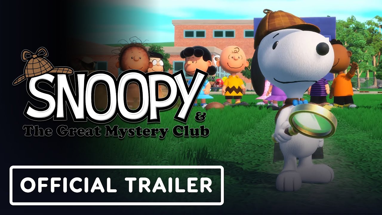 Snoopy & The Great Mystery Club - Official Announcement Trailer - YouTube