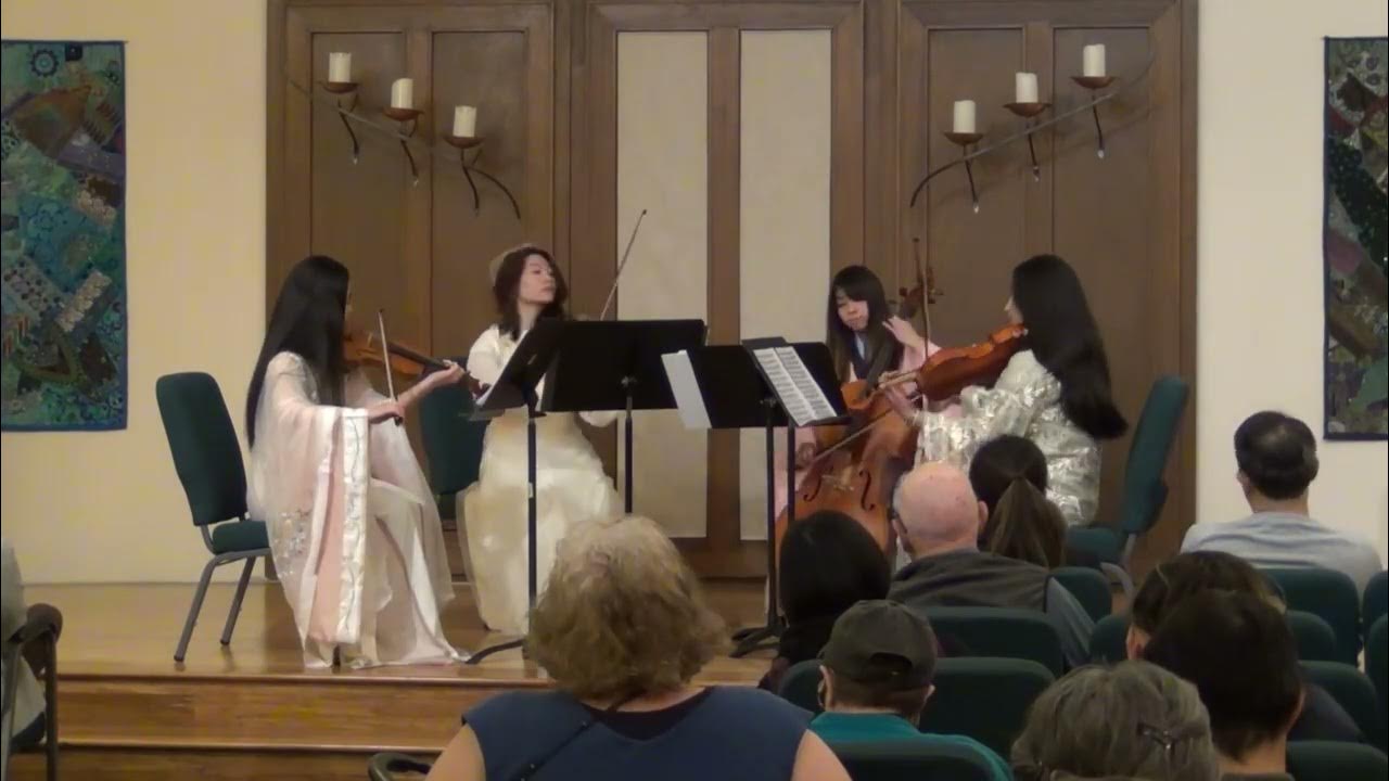 Mercer Island High School Quartet: Dvorak American Quartet mvt 1 - YouTube