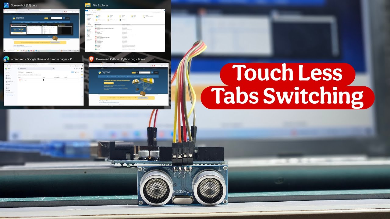 Auto Tab Switcher using Arduino & Ultrasonic Sensor | Hands-Free PC ...