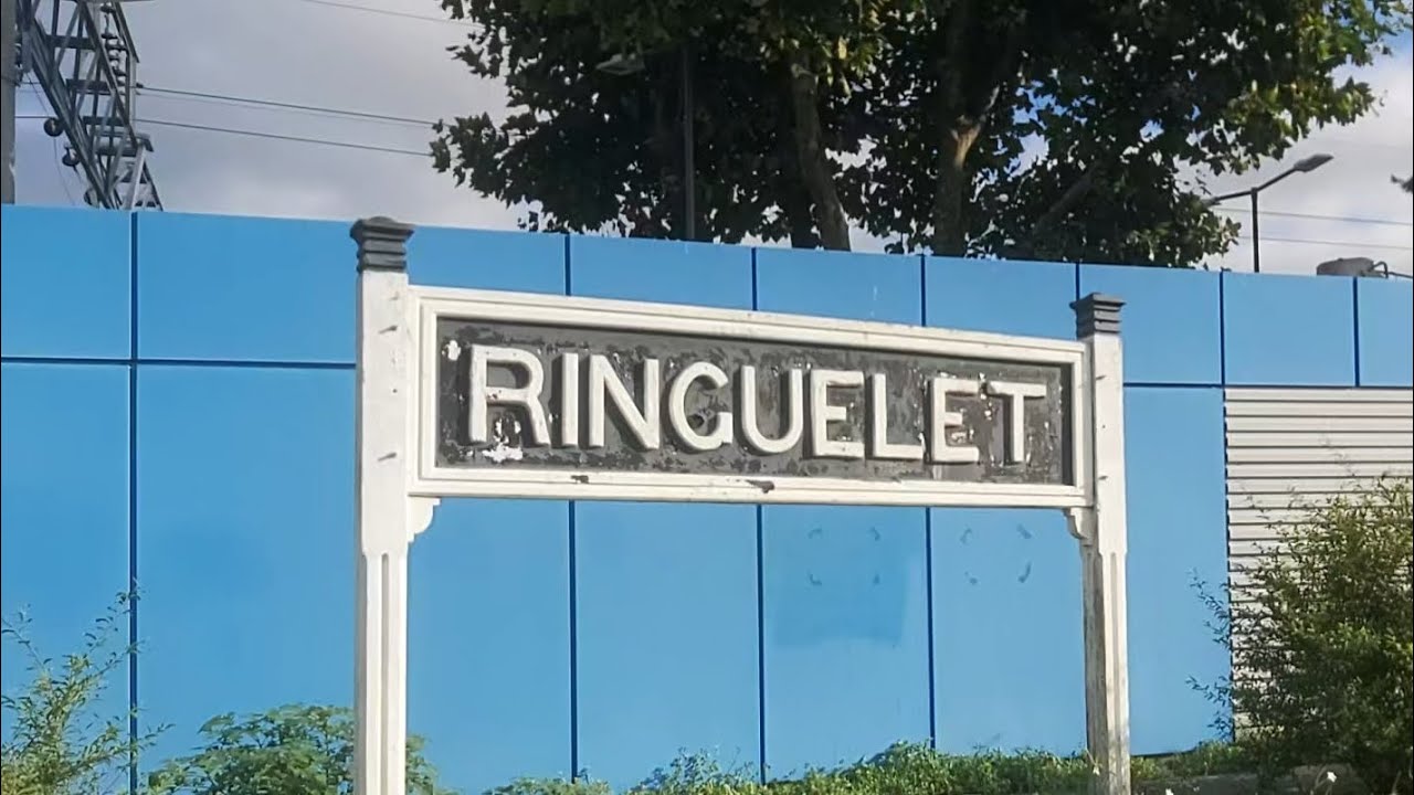 Estación Ringuelet y empalme de ramales - YouTube