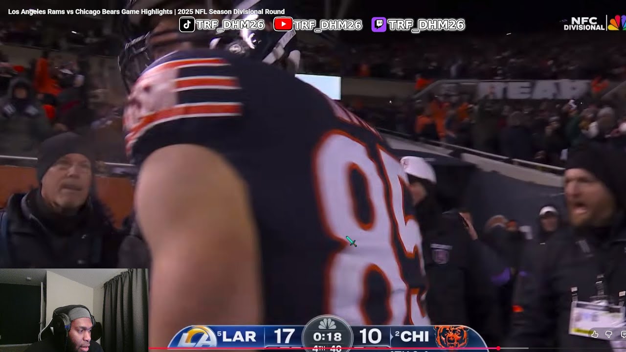 TRF DHM react to Rams vs Bears Game Highlights | 2025 NFL Season ...