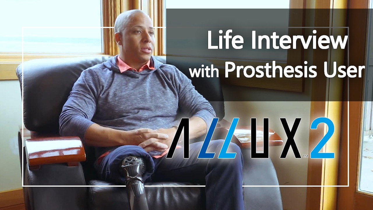 "As an amputee..." The ALLUX Knee Seattle Life Interview No.01 Nabtesco ...