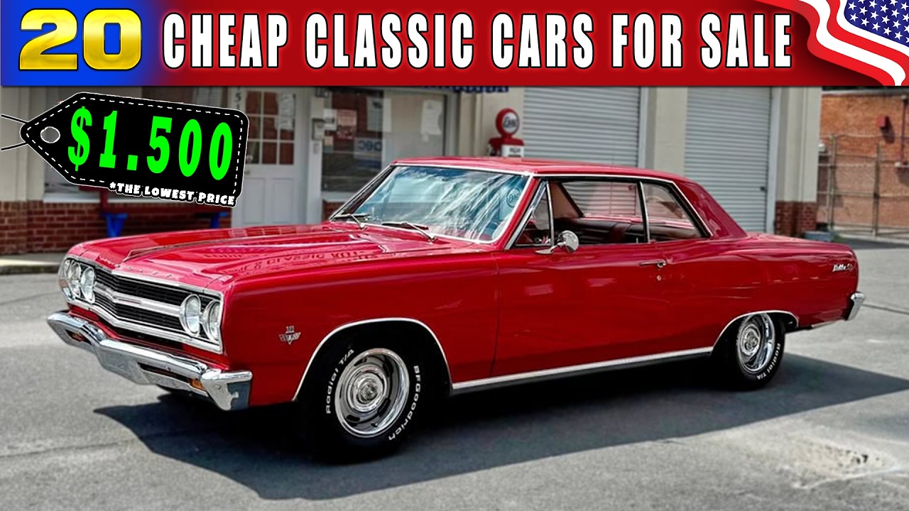 20 Classic Cars for Sale at Unbeatable Deals by Owners - YouTube
