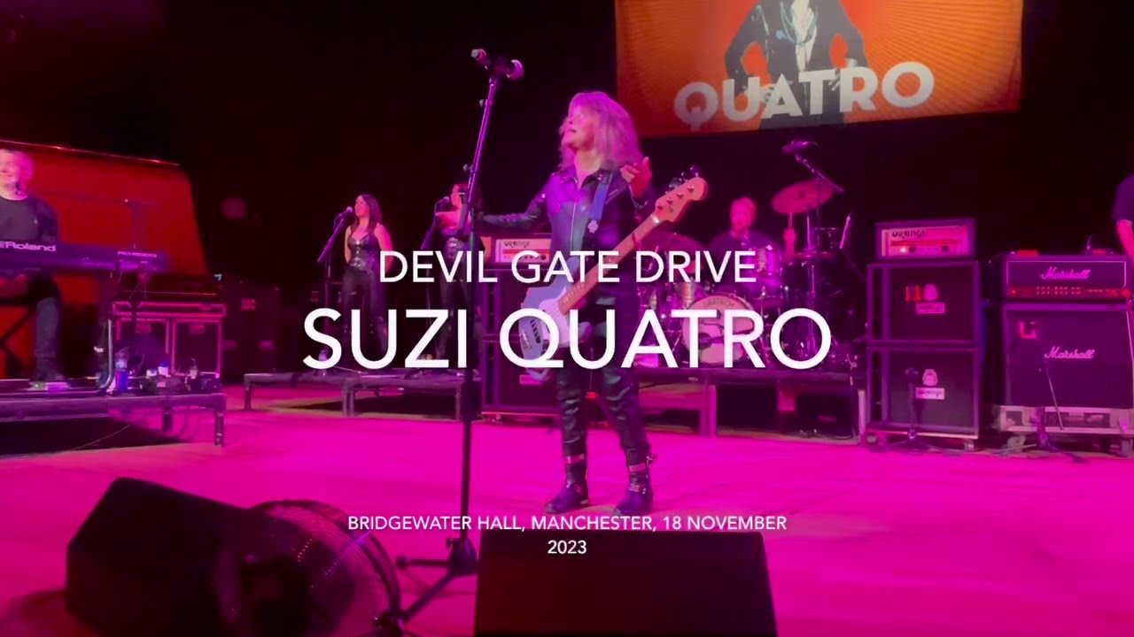 Suzi Quatro - Devil Gate Drive - Live @ Bridgewater Hall, Manchester, 18 November 2023 - YouTube