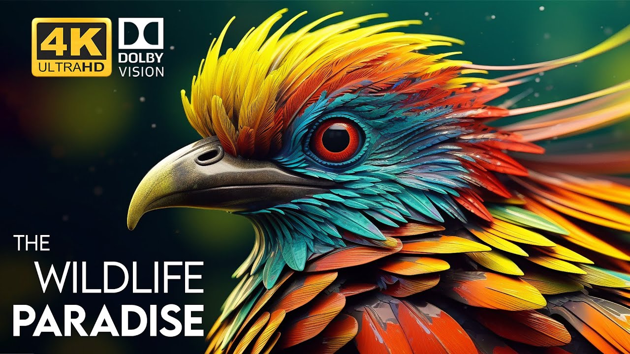 WILD BIRDS - 4K ULTRA HD (60FPS) Dolby Vision - With Animal Sounds ...
