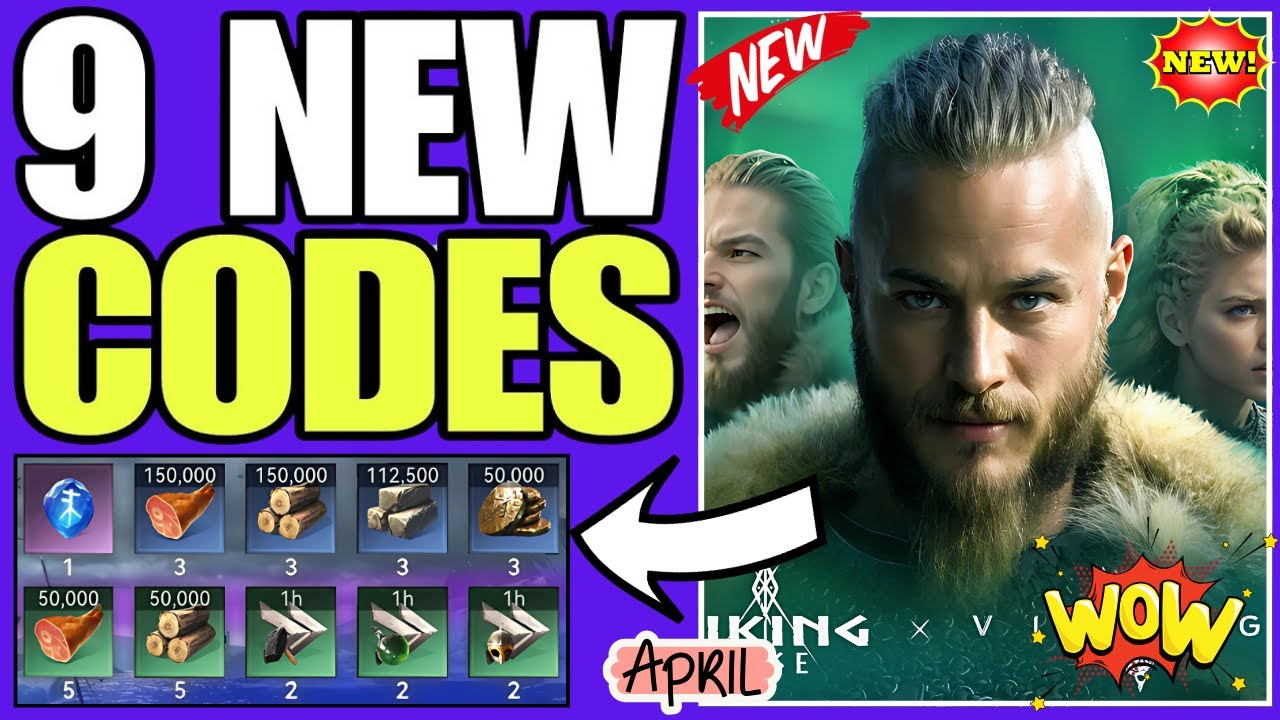 ⚠️APRIL NEW CODES⚠️VIKING RISE REDEEM CODES ️APRIL 2025 - VIKING RISE ...
