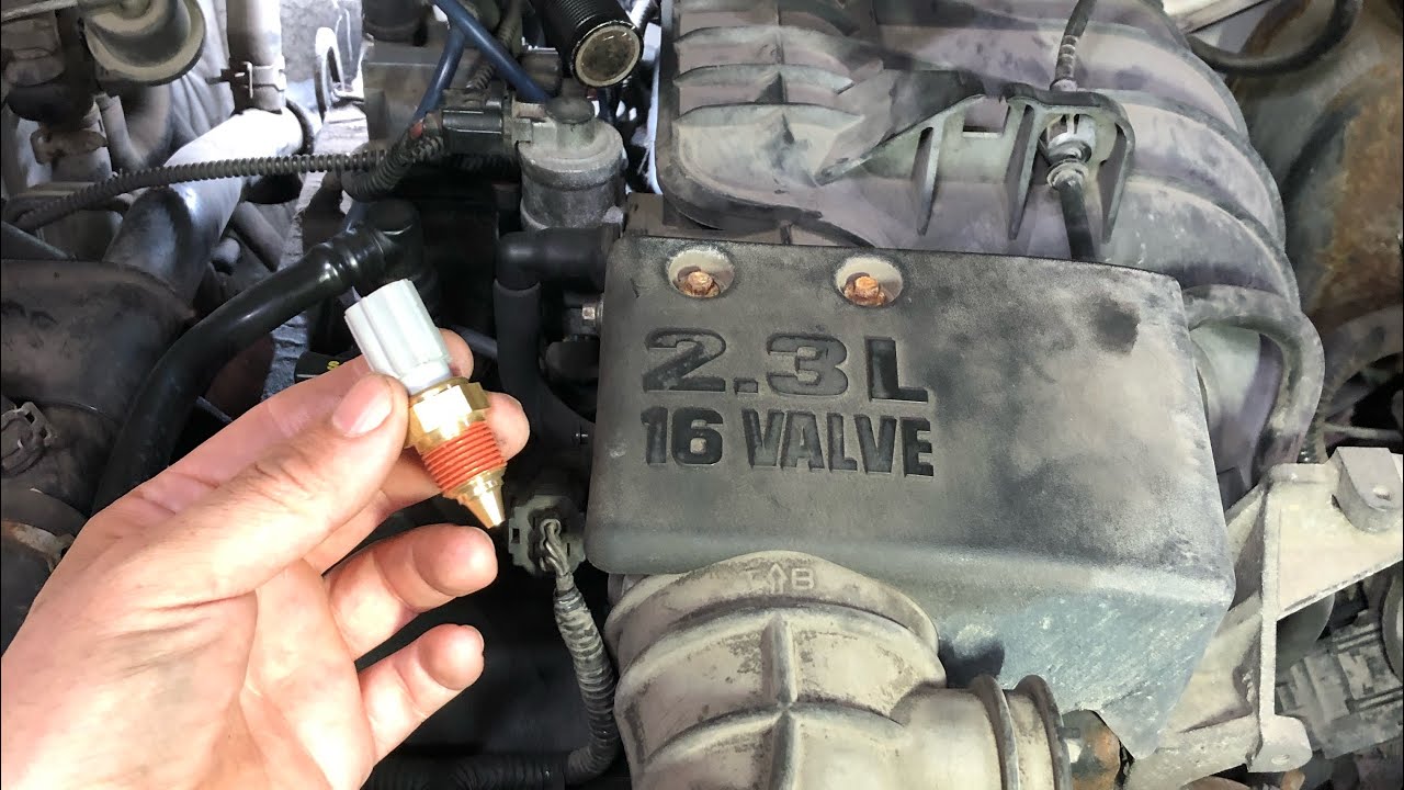 Ford ranger temperature sensor location - YouTube