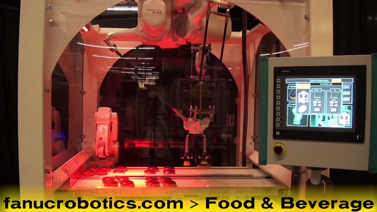 FANUC Food Robots Demonstrate Continuous Food Picking and Handling ...