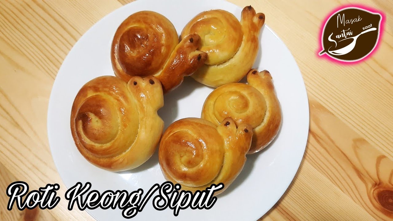 Roti Keong - Roti Siput - Snail Bread - YouTube