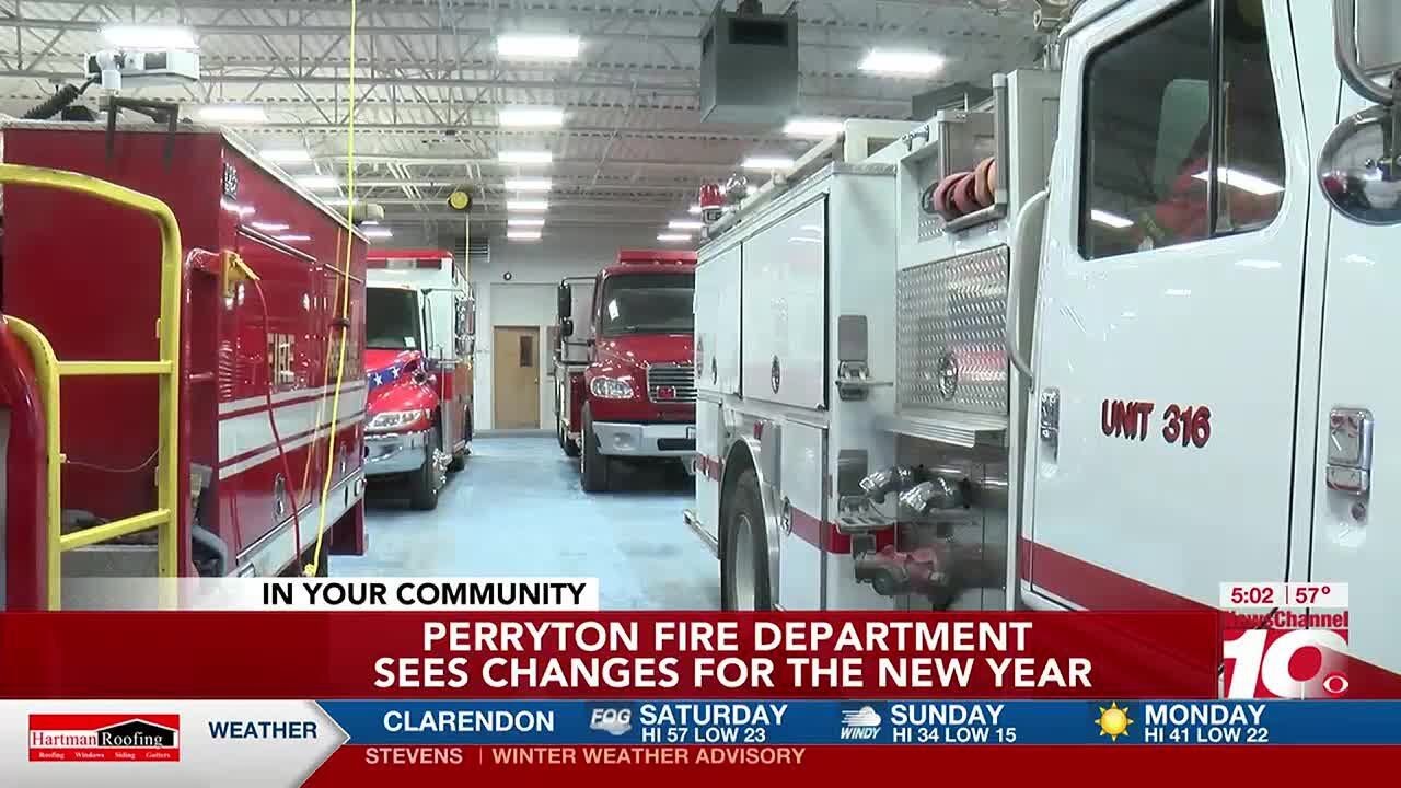 Perryton Fire Department sees majors changes for the new year - YouTube