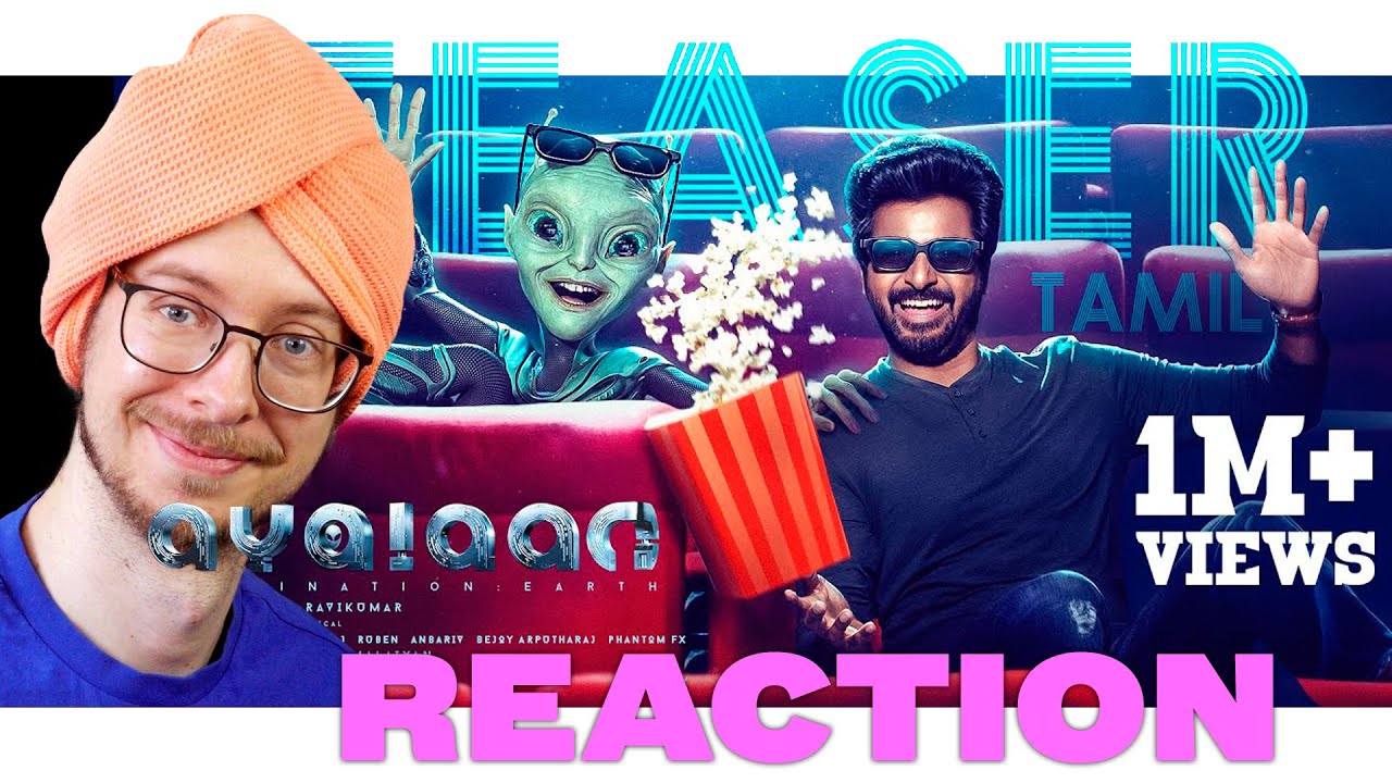Ayalaan (2024) - Teaser Reaction | Sivakarthikeyan | Tamil Alien Film ...