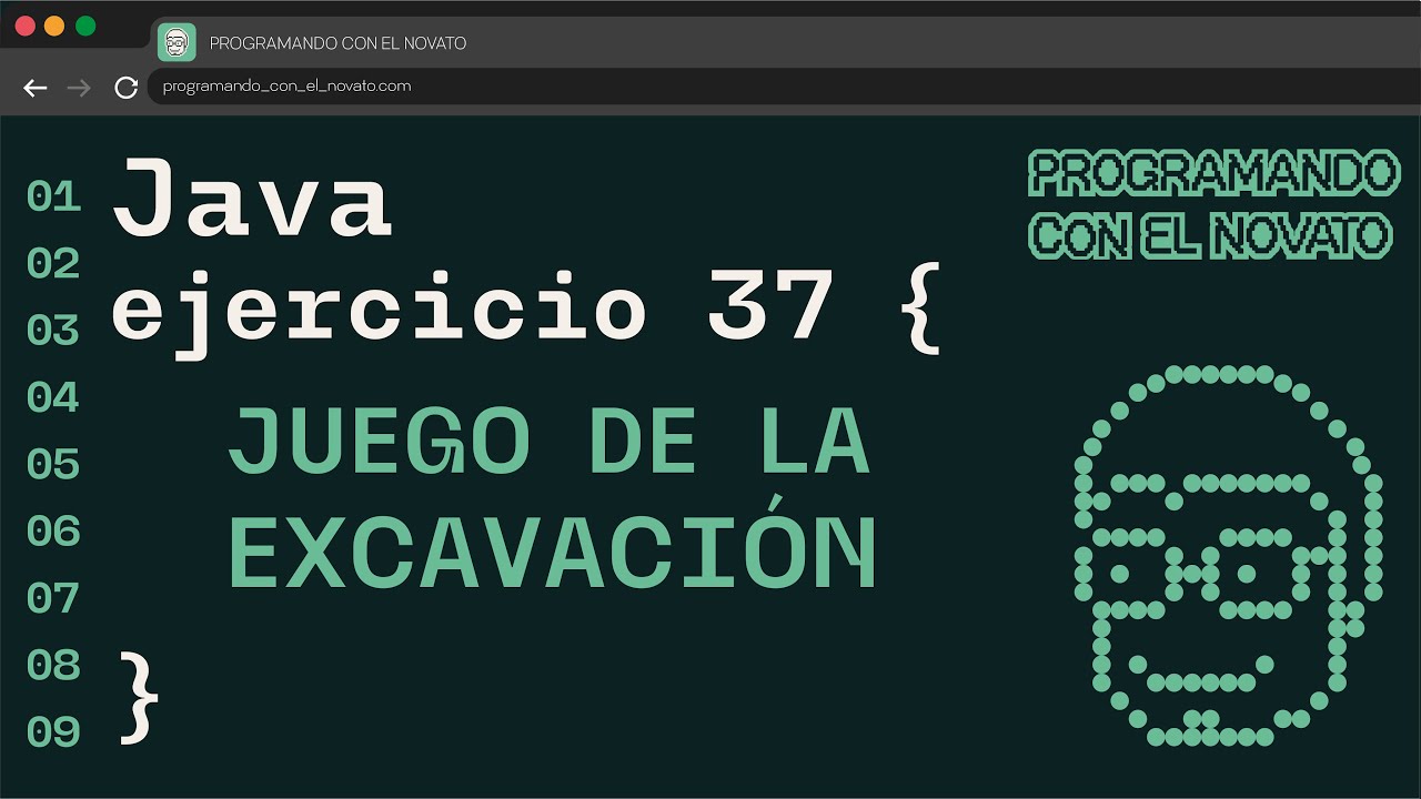Ejercicio 37 JAVA - JUEGO de EXCAVACIÓN - YouTube