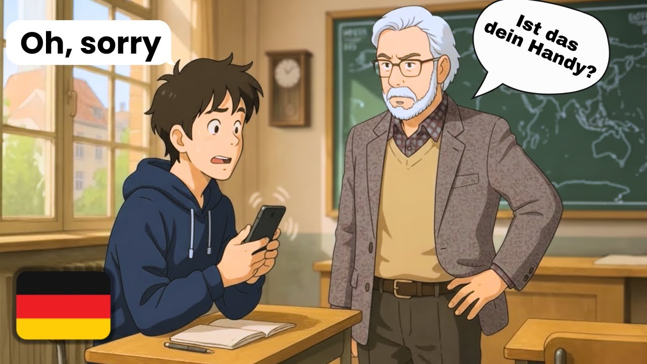 10 Easy German Conversations at the University | Learn German Through ...