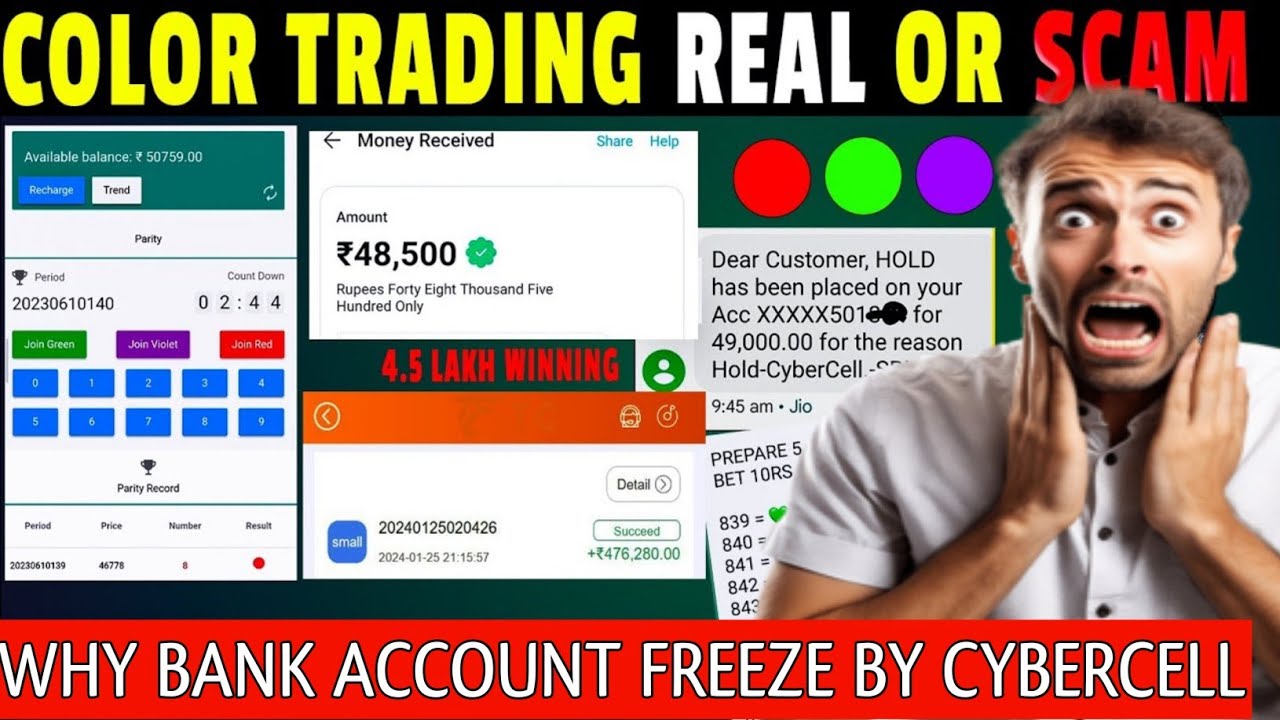 Color Prediction Real or Scam| Colour Prediction Game Trick | Color ...