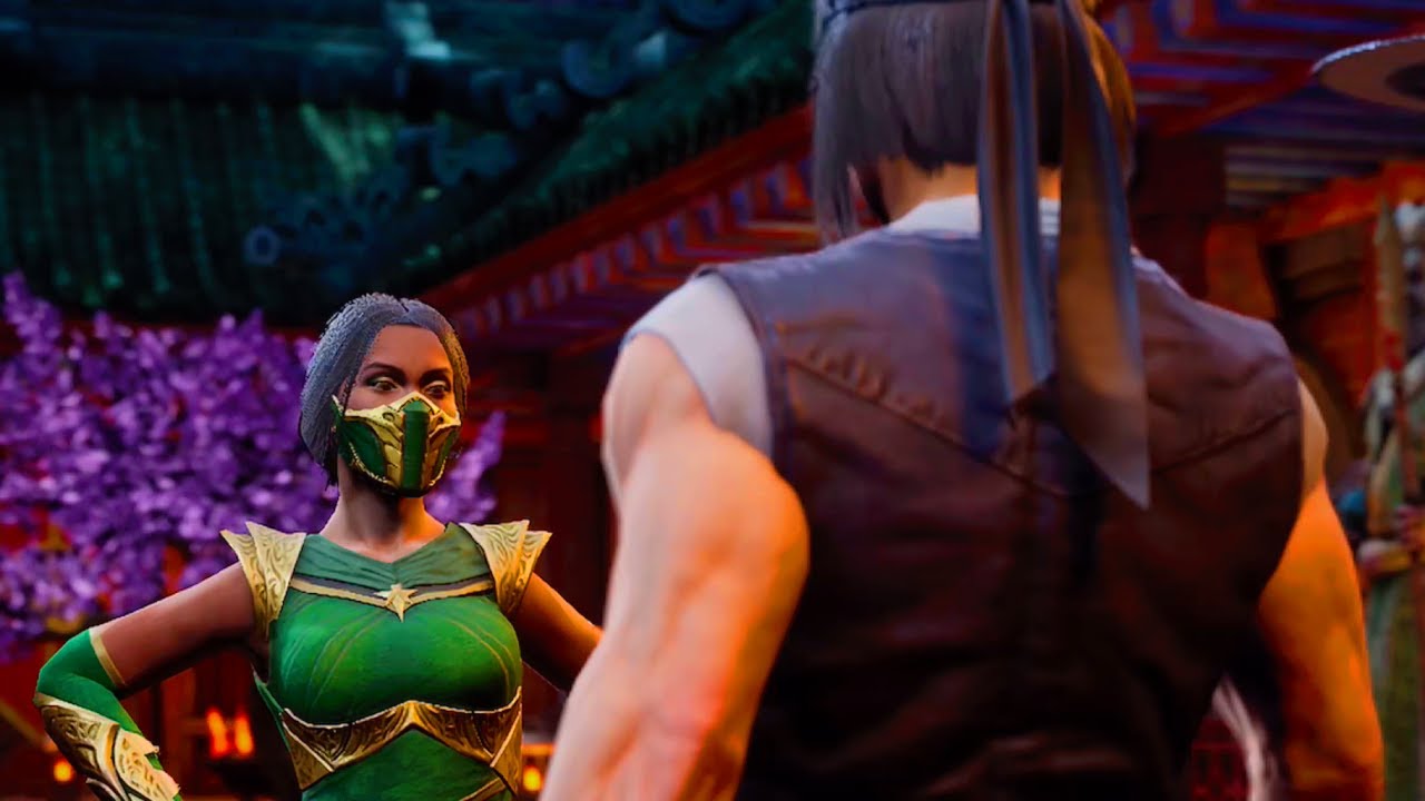 MK Jade attacks Shaolin Monks All Scenes 4K HD - MORTAL KOMBAT ...