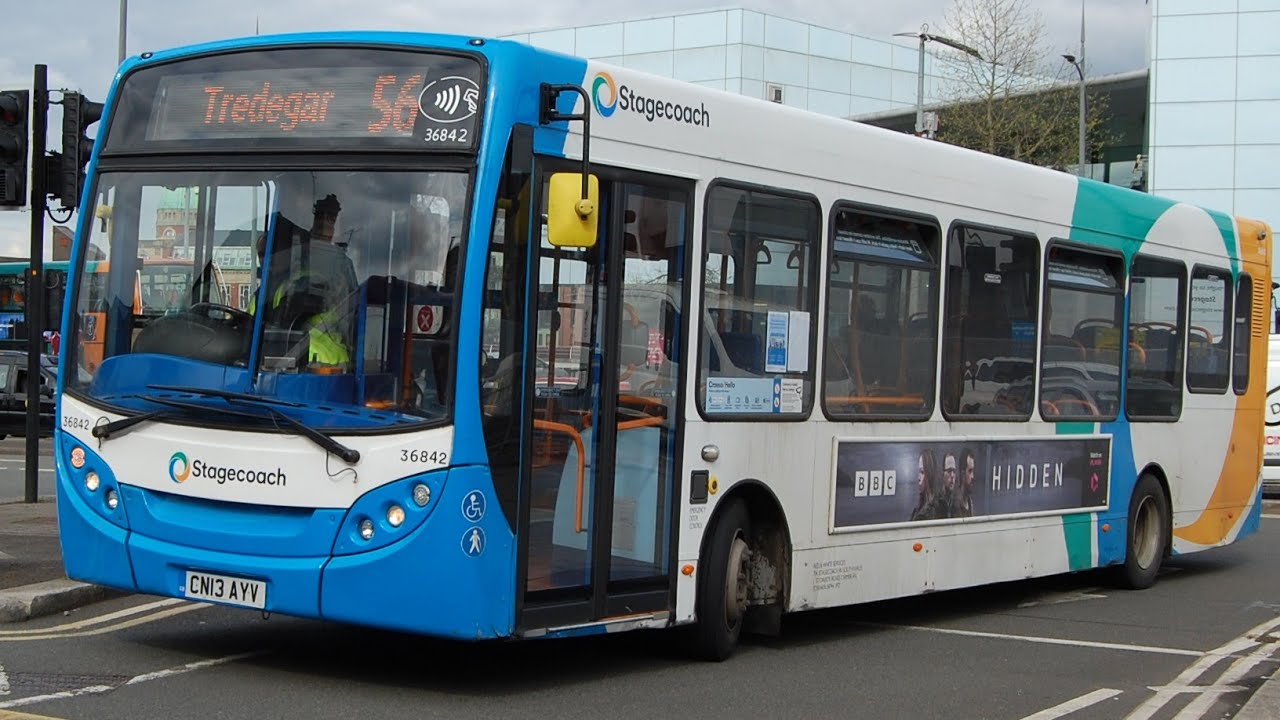 Loud Diff or Turbo - Stagecoach South Wales 36842 - Route 56 - YouTube
