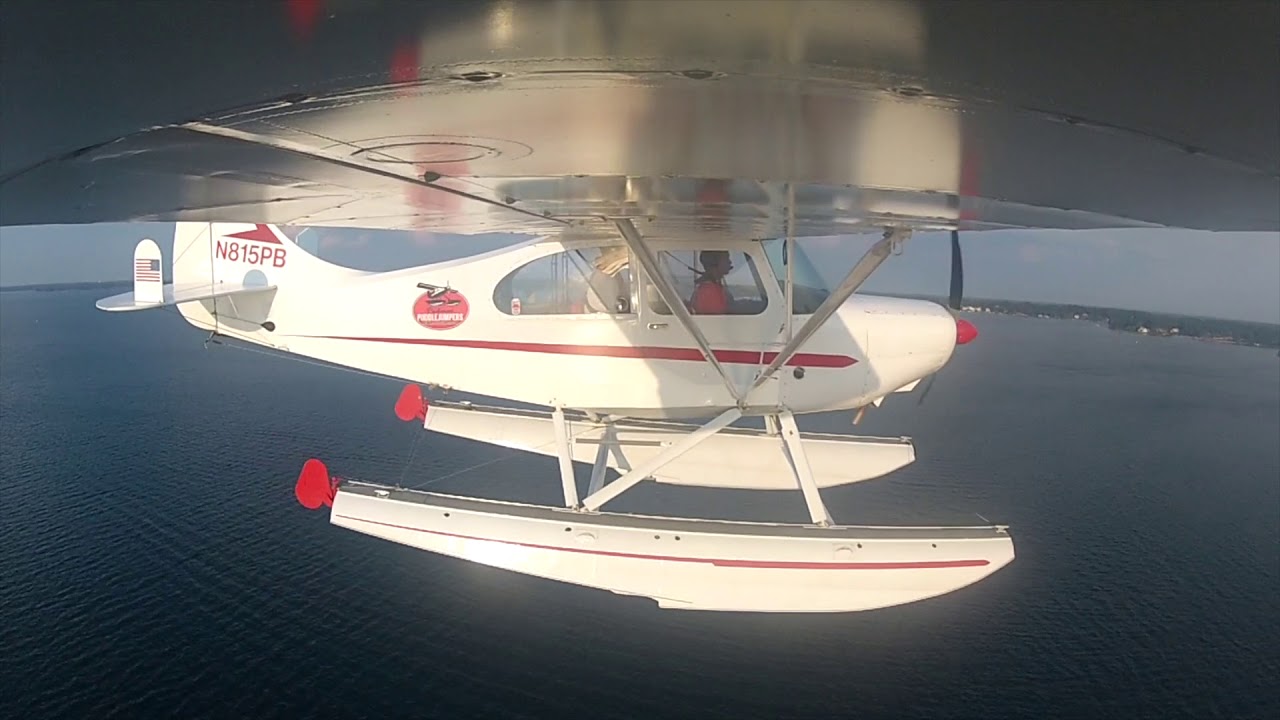 Float Plane Training at Lake Norman - YouTube