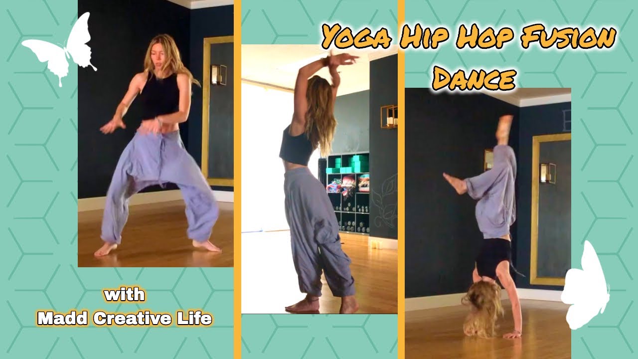 Yoga HipHop Fusion Dance // Madd Creative Life - YouTube