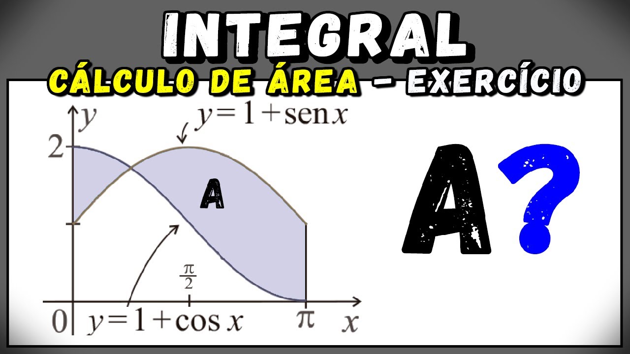 Exercício de Cálculo de Área (Questão 5) | Cálculo Integral - YouTube