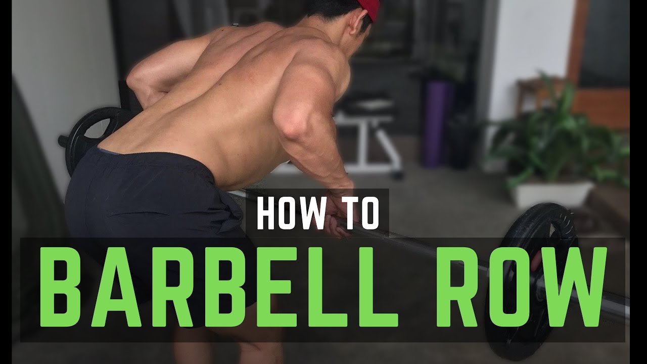 Learn how to build a thick and wide back with Barbell Row! Everything ...