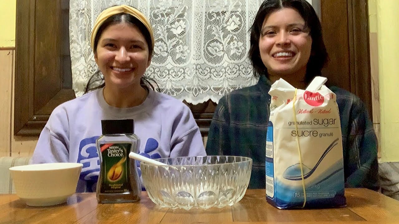 We Made Tiktok's Viral Dalgona Coffee! - YouTube