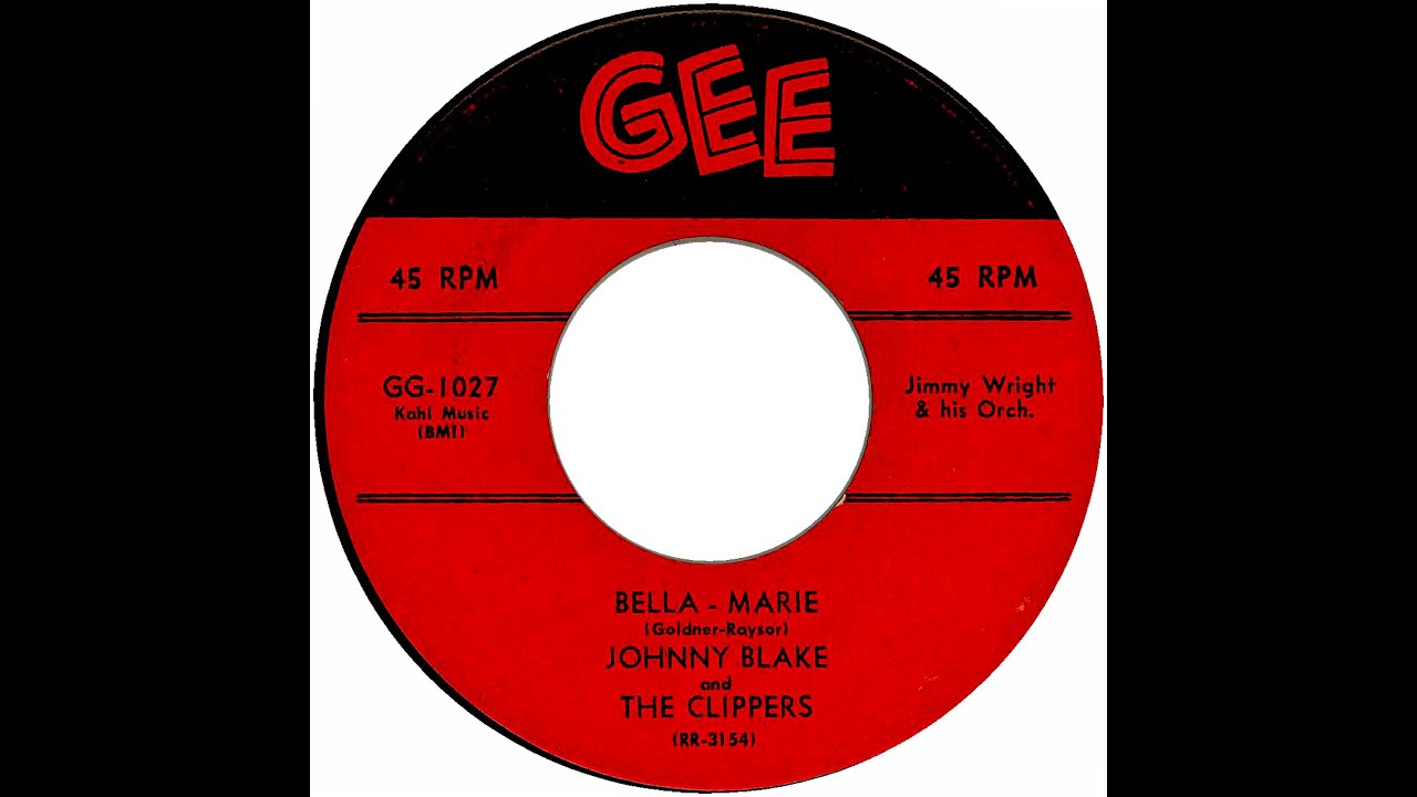 JOHNNY BLAKE & THE CLIPPERS BELLA MARIE - YouTube