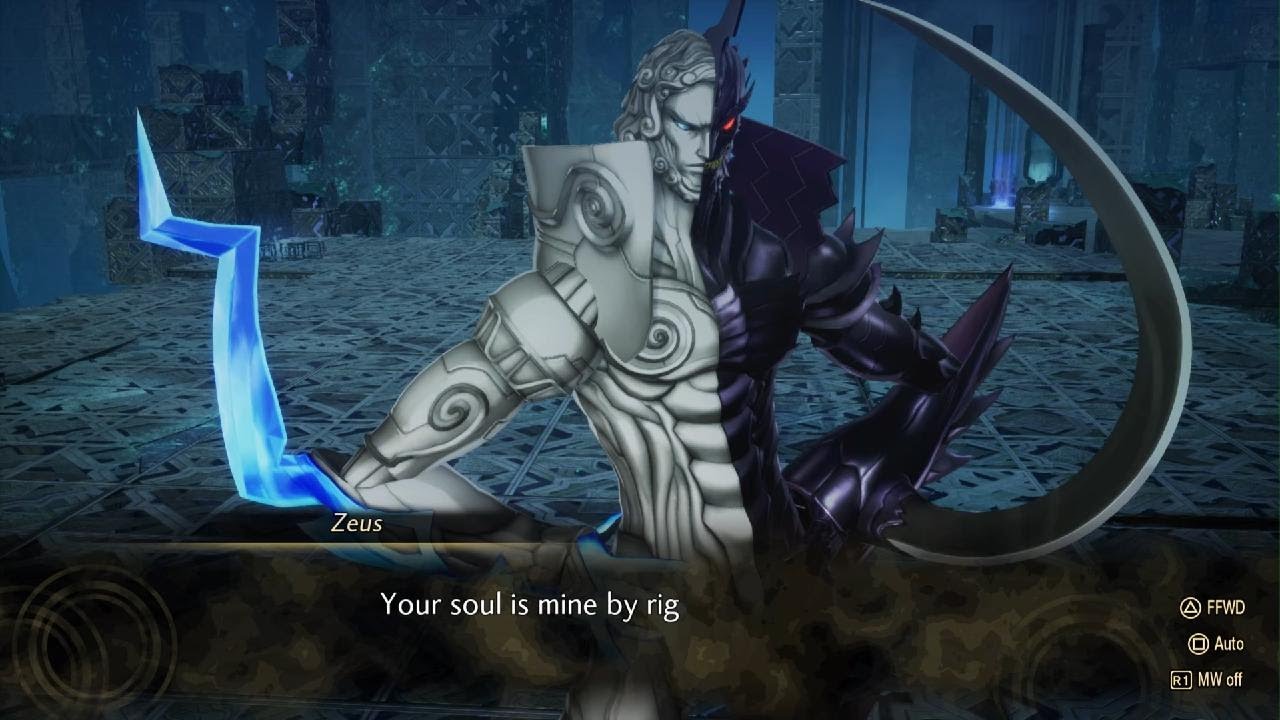 SMT V: Vengeance; Zeus quest fight - YouTube