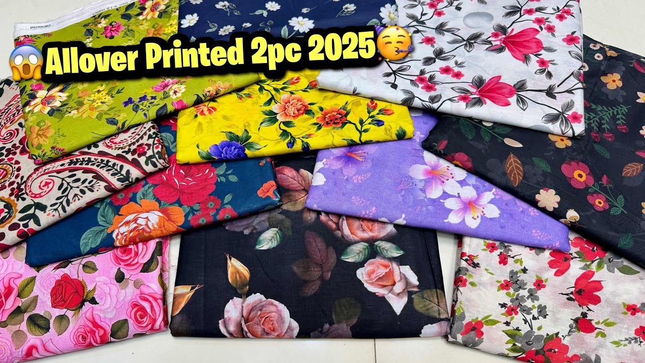 IB Bonanza Lawn 2025 | Allover Printed 2pc Lawn | 2 pc lawn designs ...