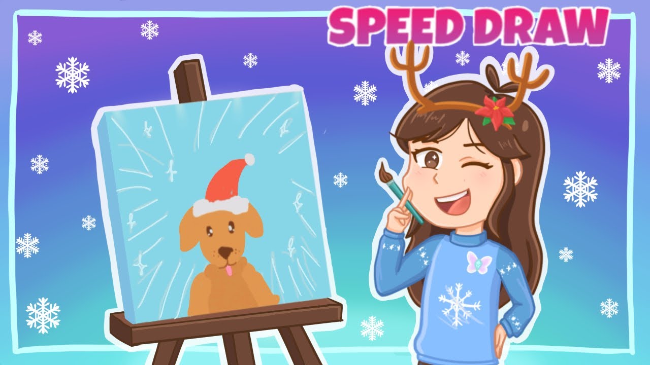 SPEED DRAW but make it CHRISTMAS!🎄 | Roblox - YouTube