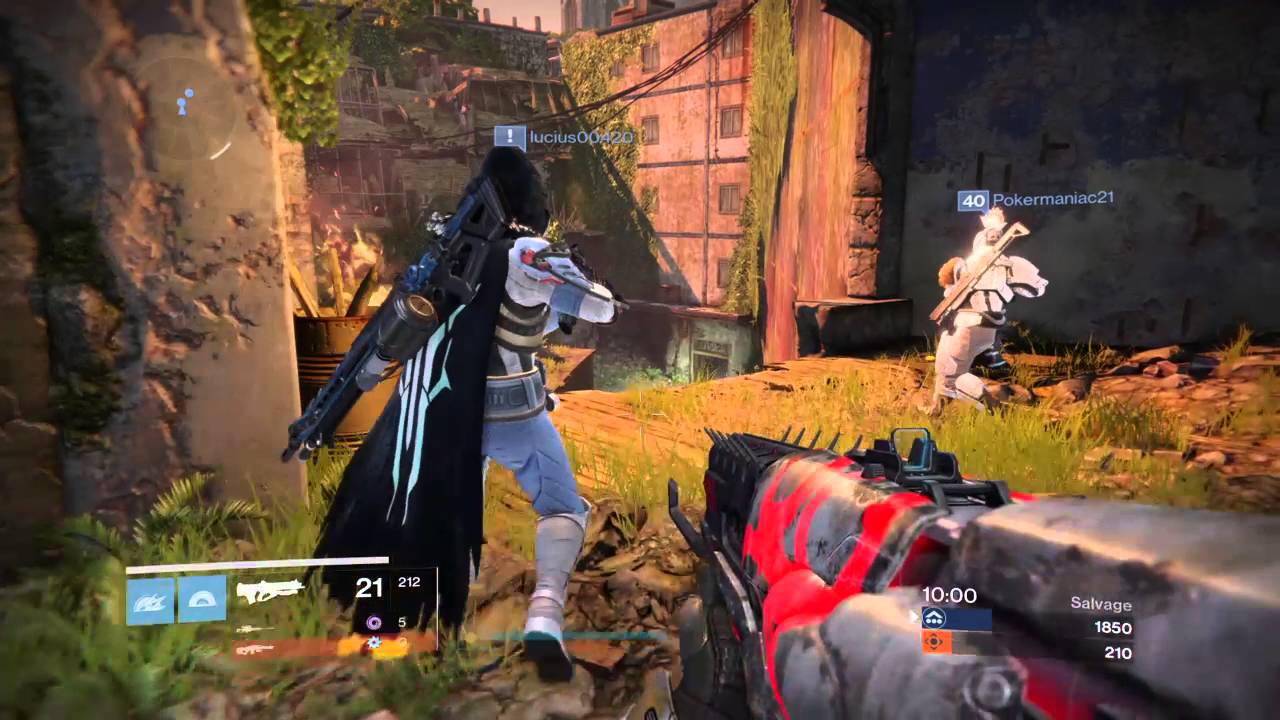 Destiny Aegis of The reef,Her fury PVP game play. - YouTube