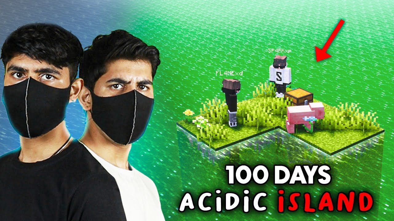 We Civilized This ACIDIC ISLAND in 100 Days! - YouTube