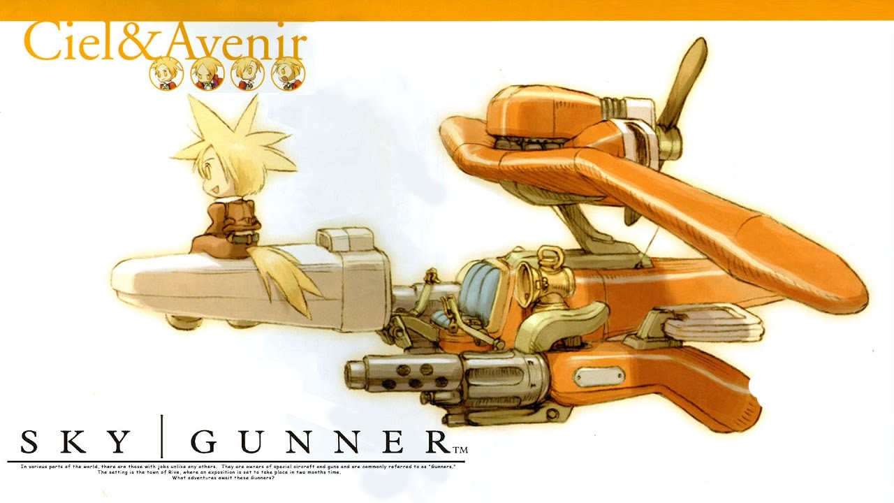 SkyGunner - Ciel's Story + Hidden Final Boss Rank SS - Eng Text w ...