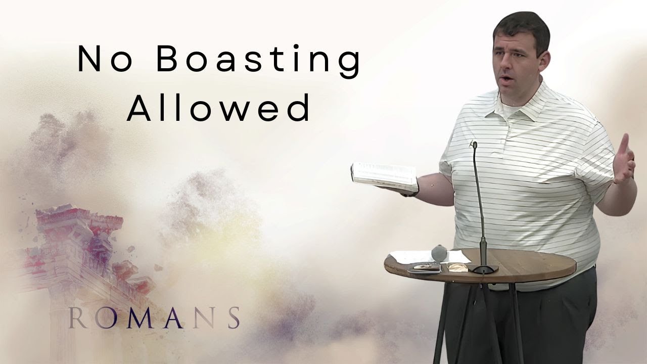 No Boasting Allowed - YouTube