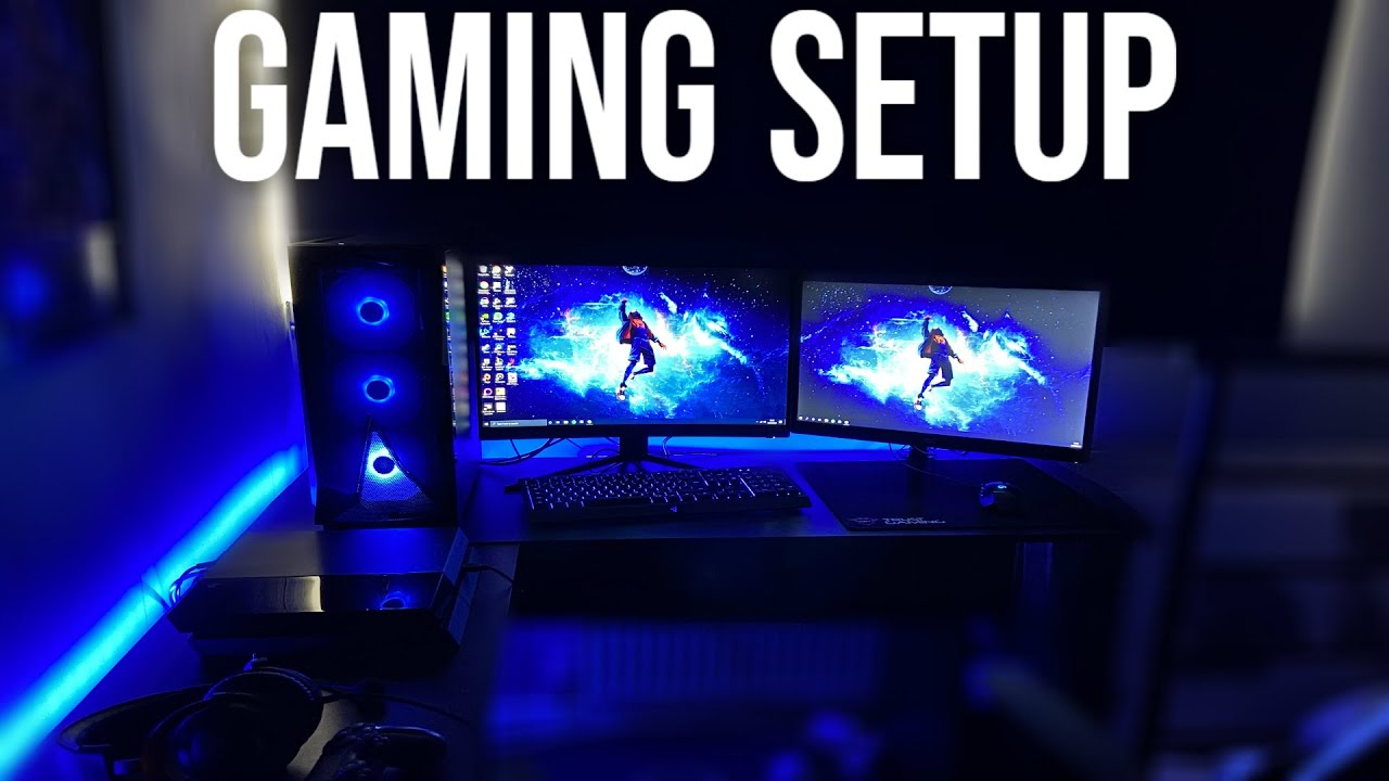 My 2020 Gaming Setup - Thank You For 300 Subs - YouTube