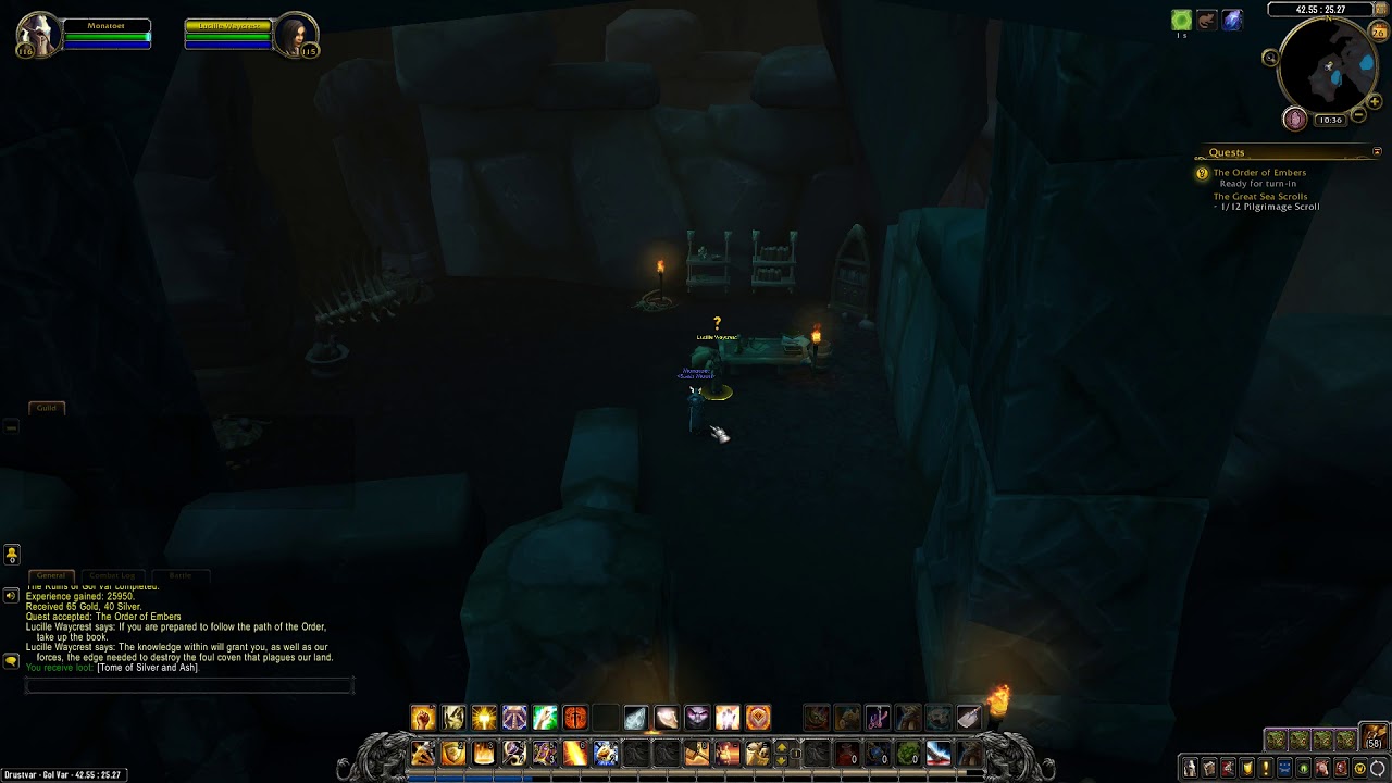 Battle for Azeroth Quest 232: The Order of Embers (WoW, human, Paladin ...