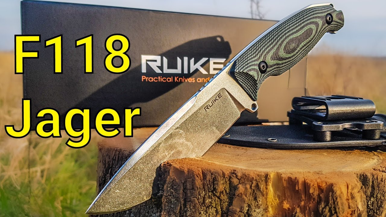 Ніж Ruike F118-G Jager - YouTube