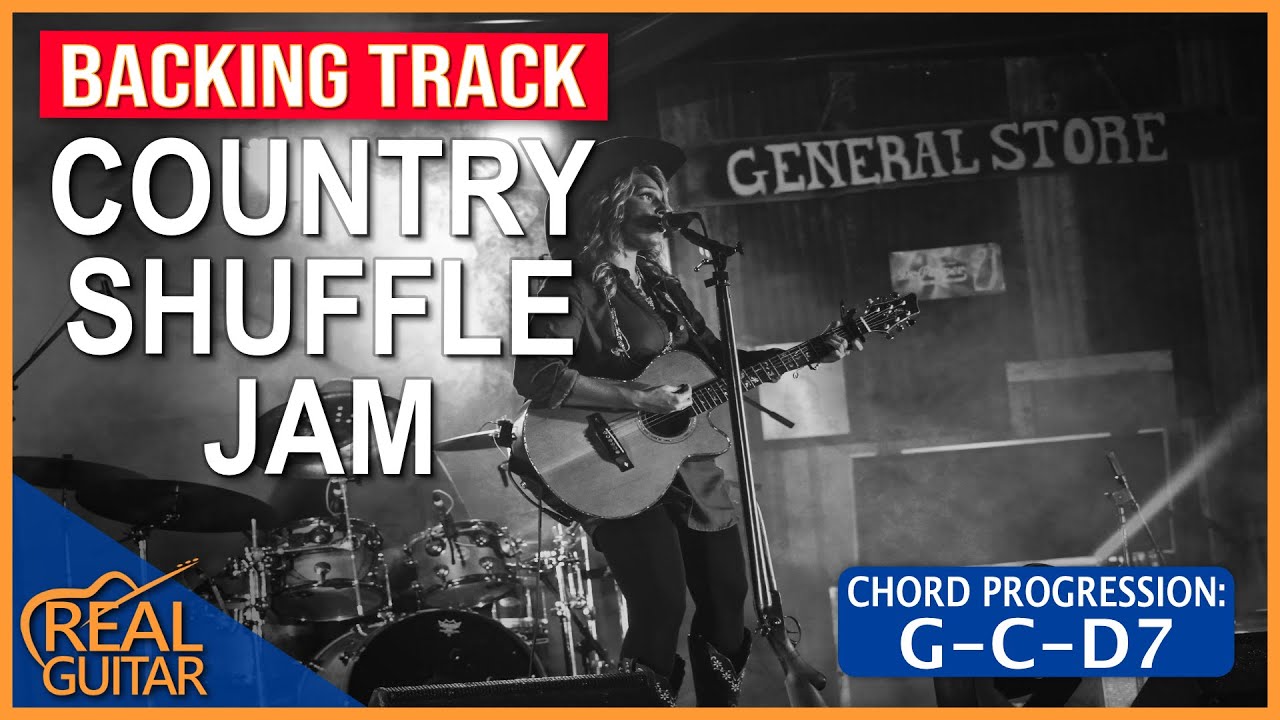 Country Shuffle Backing Track - YouTube