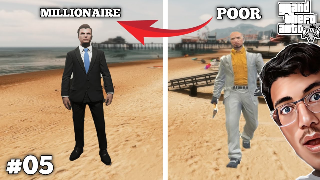 GTA 5 ONLINE POOR TO MILLIONAIRE | 2024 PART #NAHIPHATA - YouTube