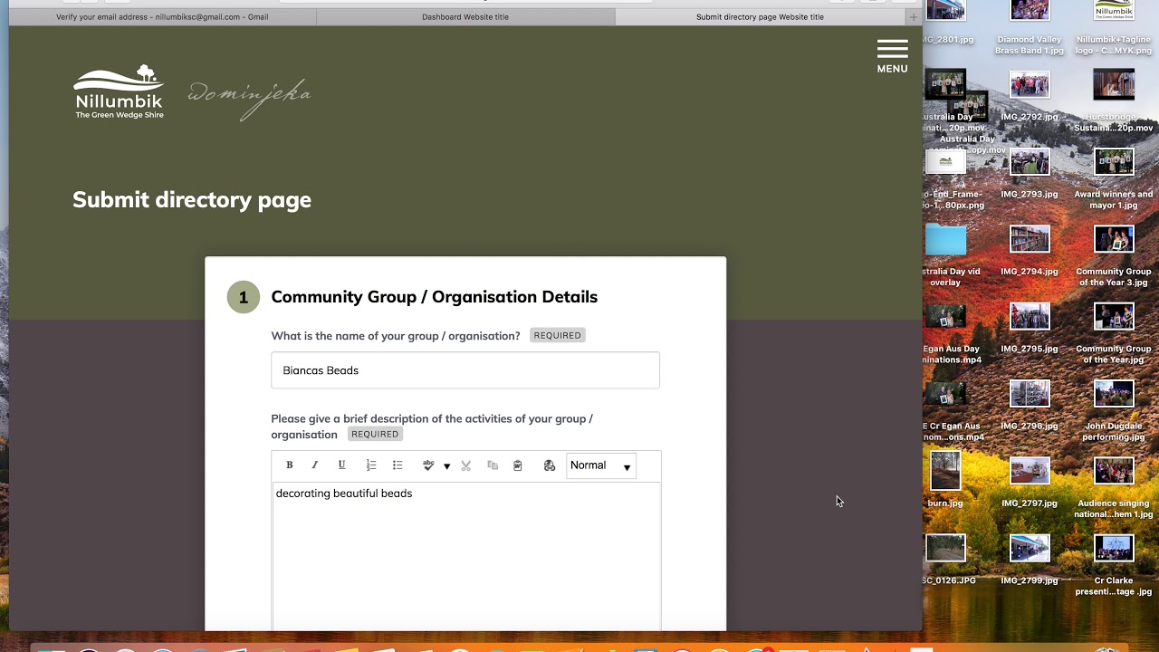 Community Directory How To Video - YouTube