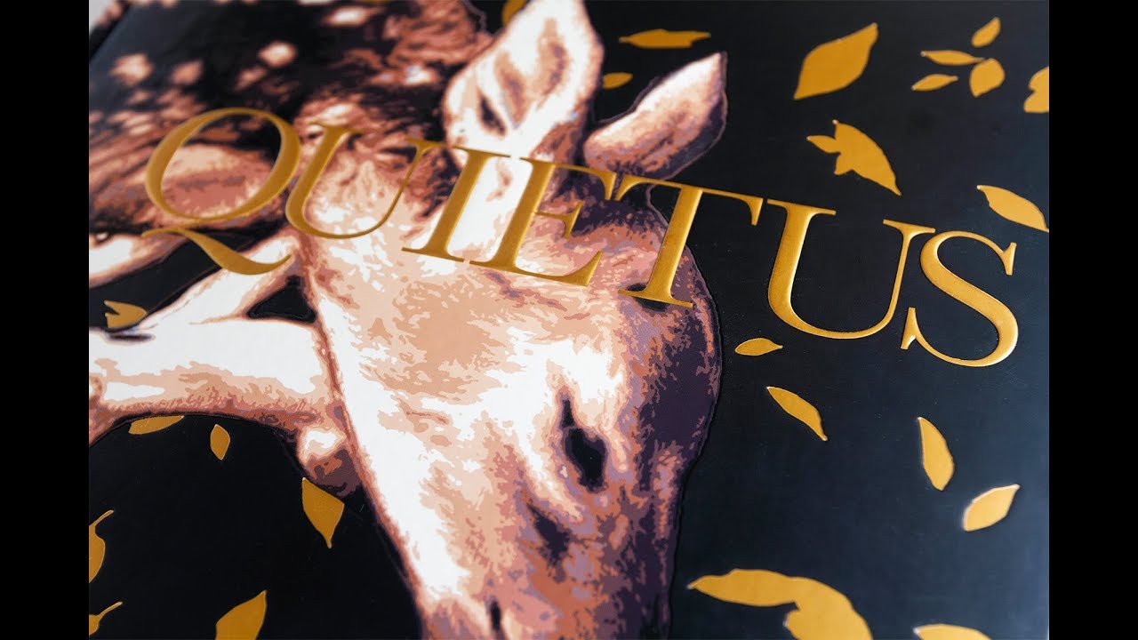 Quietus Hardbound Book Flip Through - YouTube