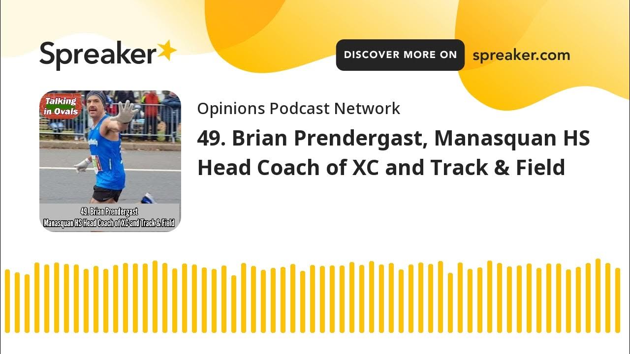49. Brian Prendergast, Manasquan HS Head Coach of XC and Track & Field ...