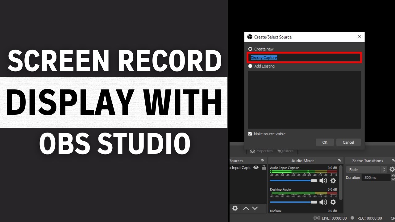 How To Record Screen With OBS - Latest Guide - YouTube