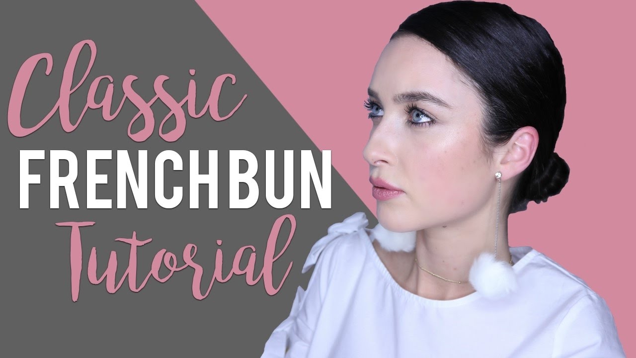 Classic French Bun Hairstyle | Fashionable Twist | Easy Hair Tutorial ...