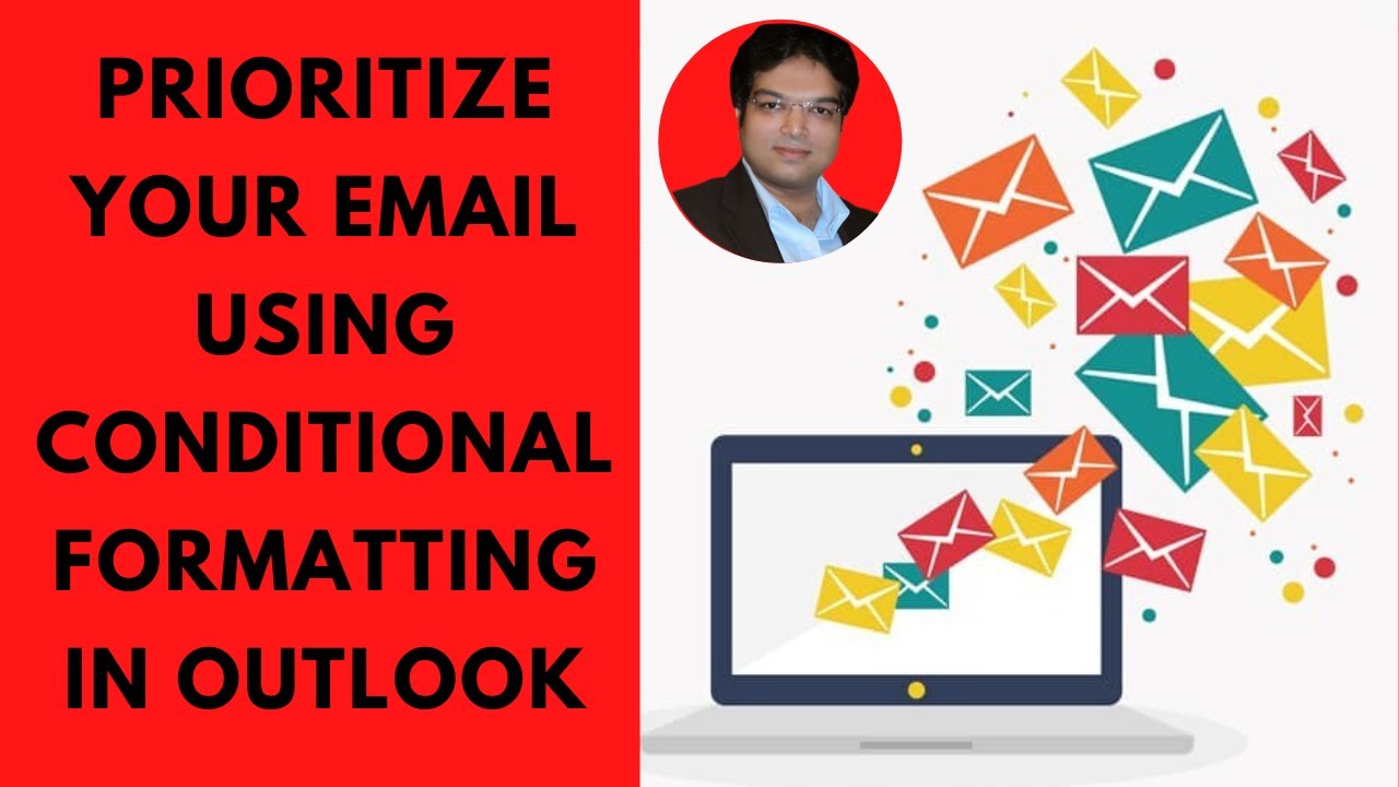 Prioritize your email using conditional formatting in outlook - YouTube